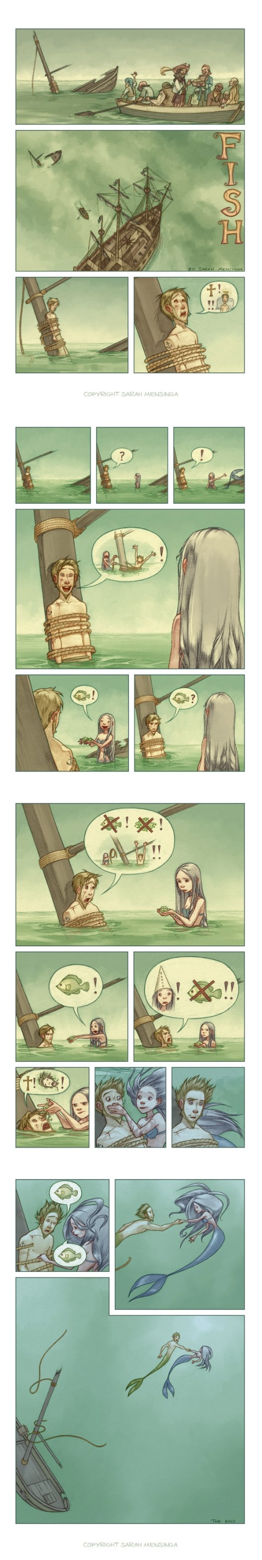 Short Comic: Fish by Sarah Mensinga – Aethereal Engineer