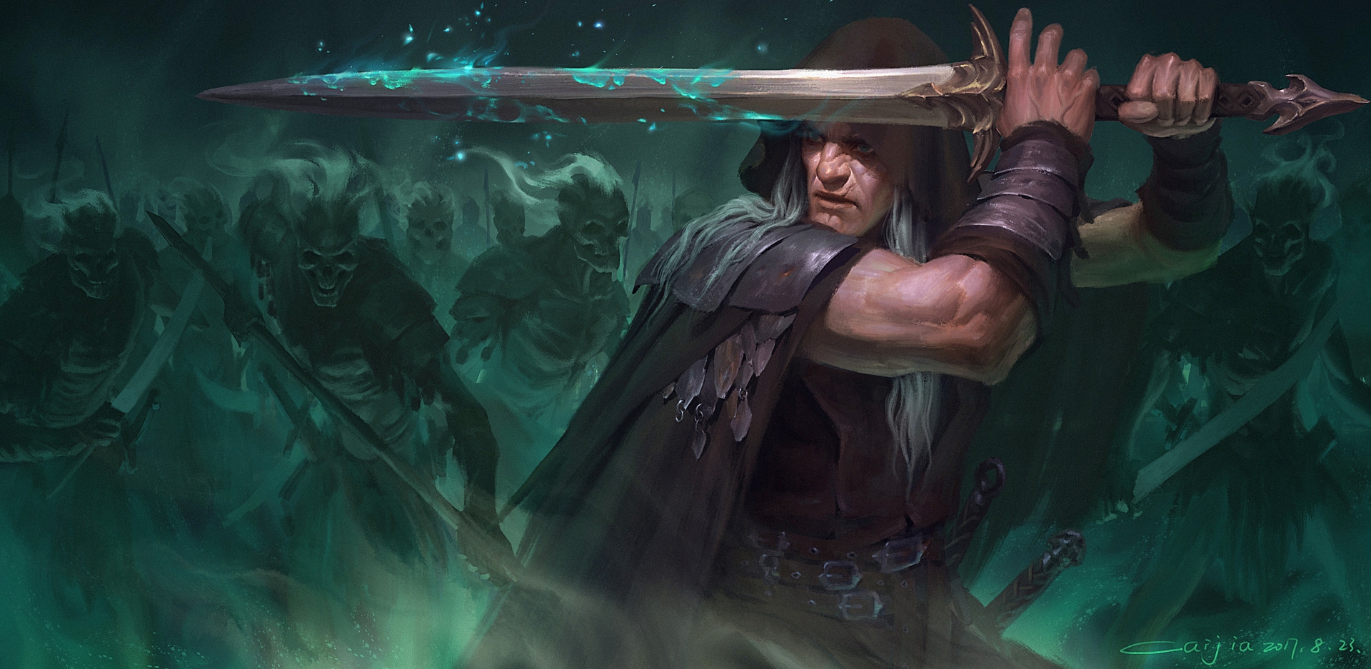 Art-Tastic Tuesday: ‘Magic Sword’, by Jia Cai – Aethereal Engineer