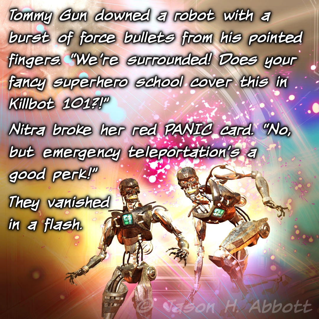 Superhero Flash Fiction: Killbot 101 – Aethereal Engineer