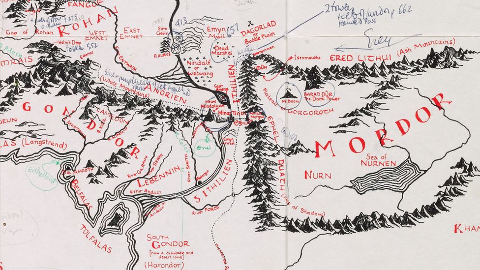 Concerning Fantasy Maps and Tolkien Cartography – Aethereal Engineer