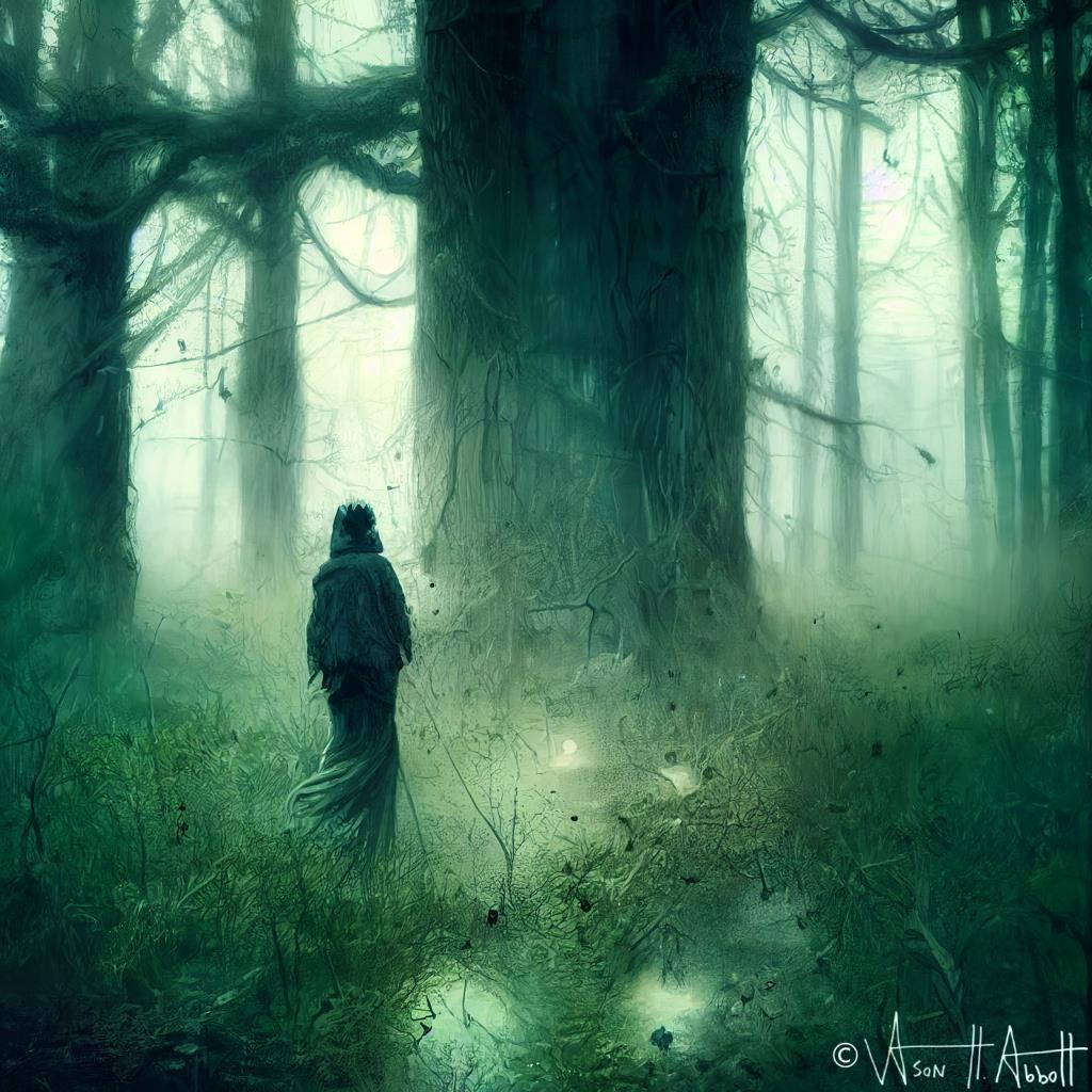 Two Word Prompt: Ghost & Thicket – Aethereal Engineer